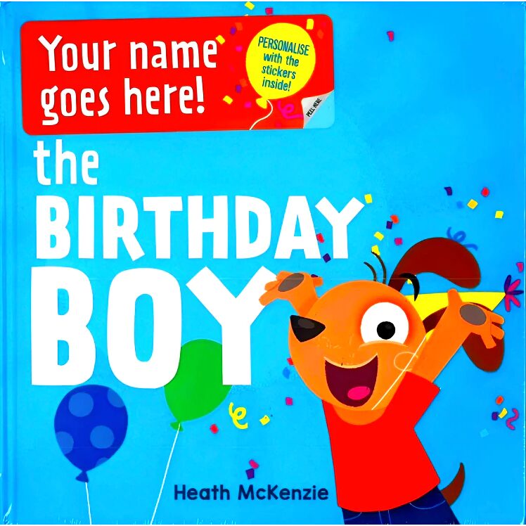 Personalised Birthday Book - The Birthday Boy - Antic Exlibris