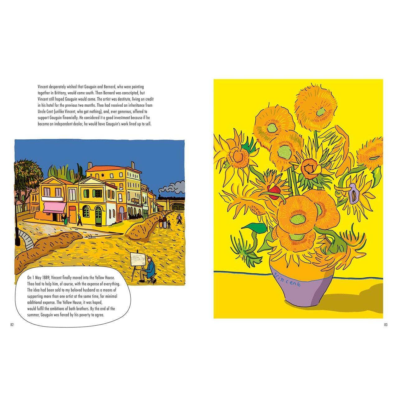Vincent: A Graphic Biography (BioGraphics), Simon Elliott - Antic Exlibris
