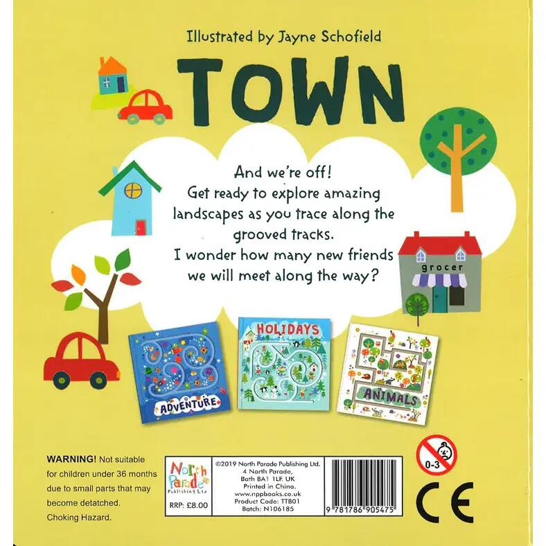 Town: Trace The Track Book, North Parade Publishing - Antic Exlibris