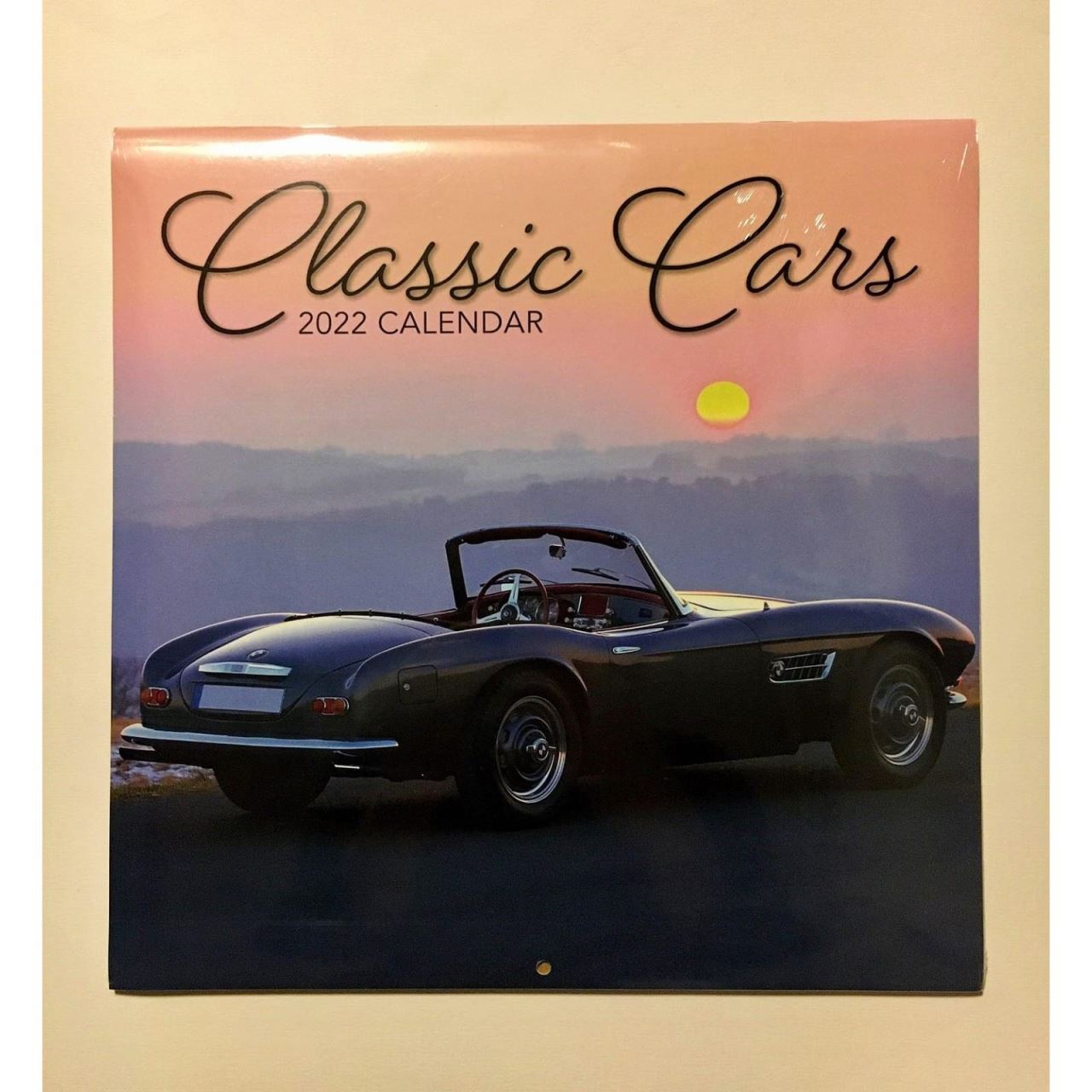 2022 Wall Calendar - Classic Cars (Gold Star) - Antic Exlibris