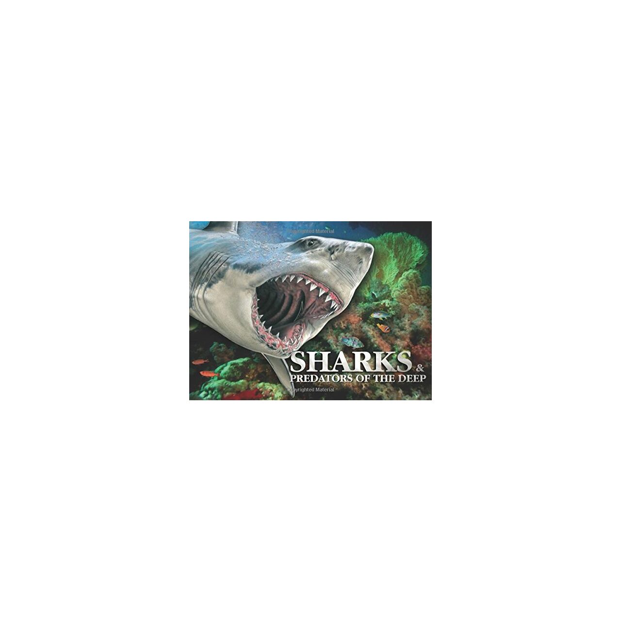 Sharks & Predators of the Deep, Sue Barraclough - Antic Exlibris