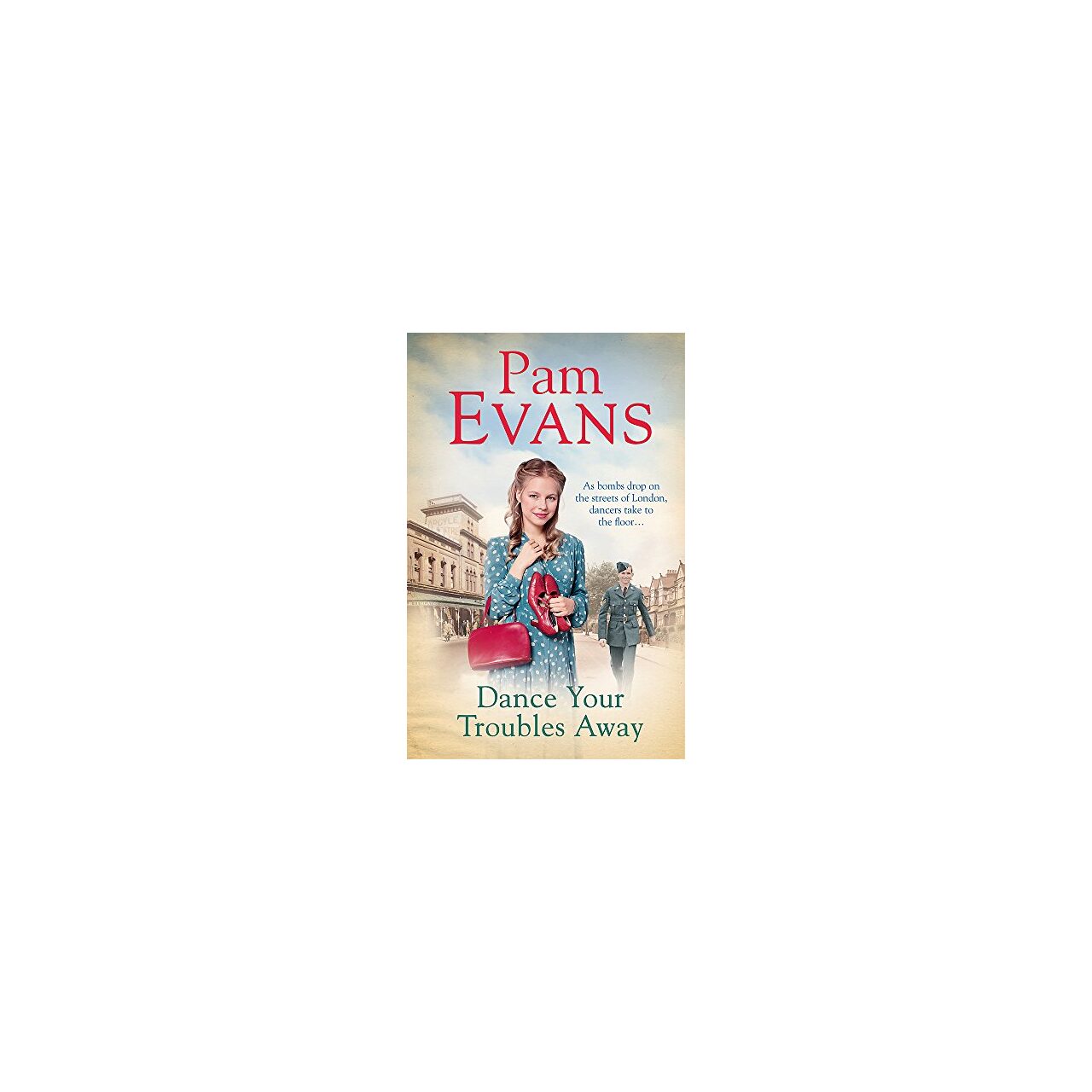 Dance Your Troubles Away, Pamela Evans - Antic Exlibris