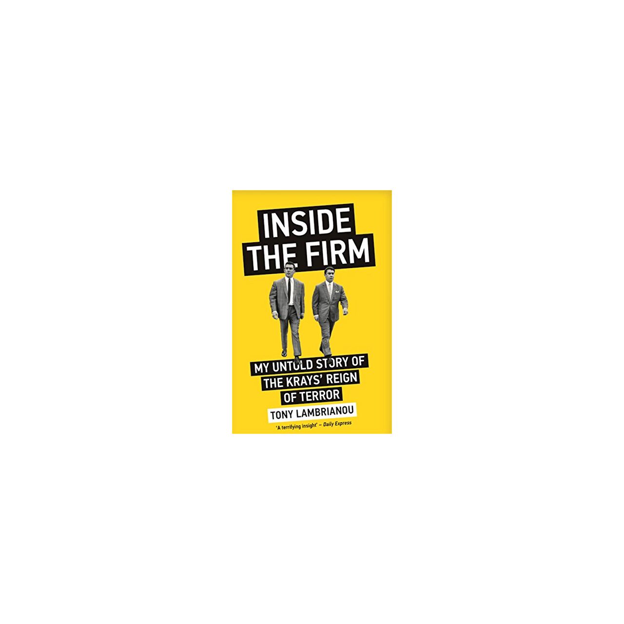 Inside the Firm, Tony Lambrianou - Antic Exlibris