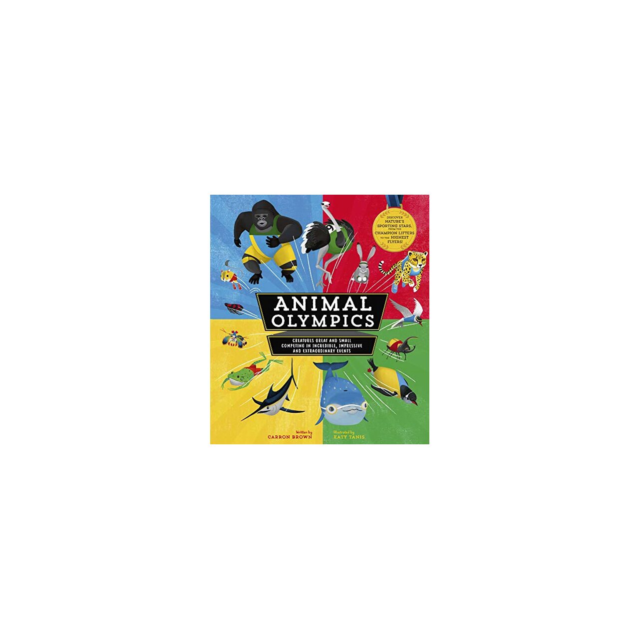 Animal Olympics, Carron Brown, Katy Tanis - Antic Exlibris