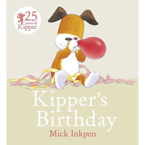 Kipper's Birthday, Mick Inkpen - Antic Exlibris