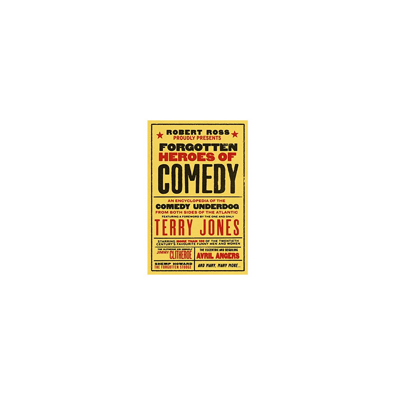 Forgotten Heroes of Comedy, Robert Ross - Antic Exlibris