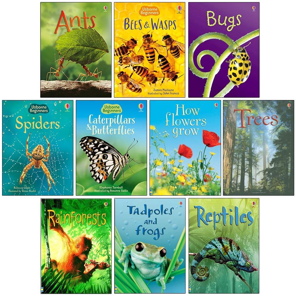 Usborne Beginners Nature 10 Books Set, Usborne Publishing Ltd - Antic ...