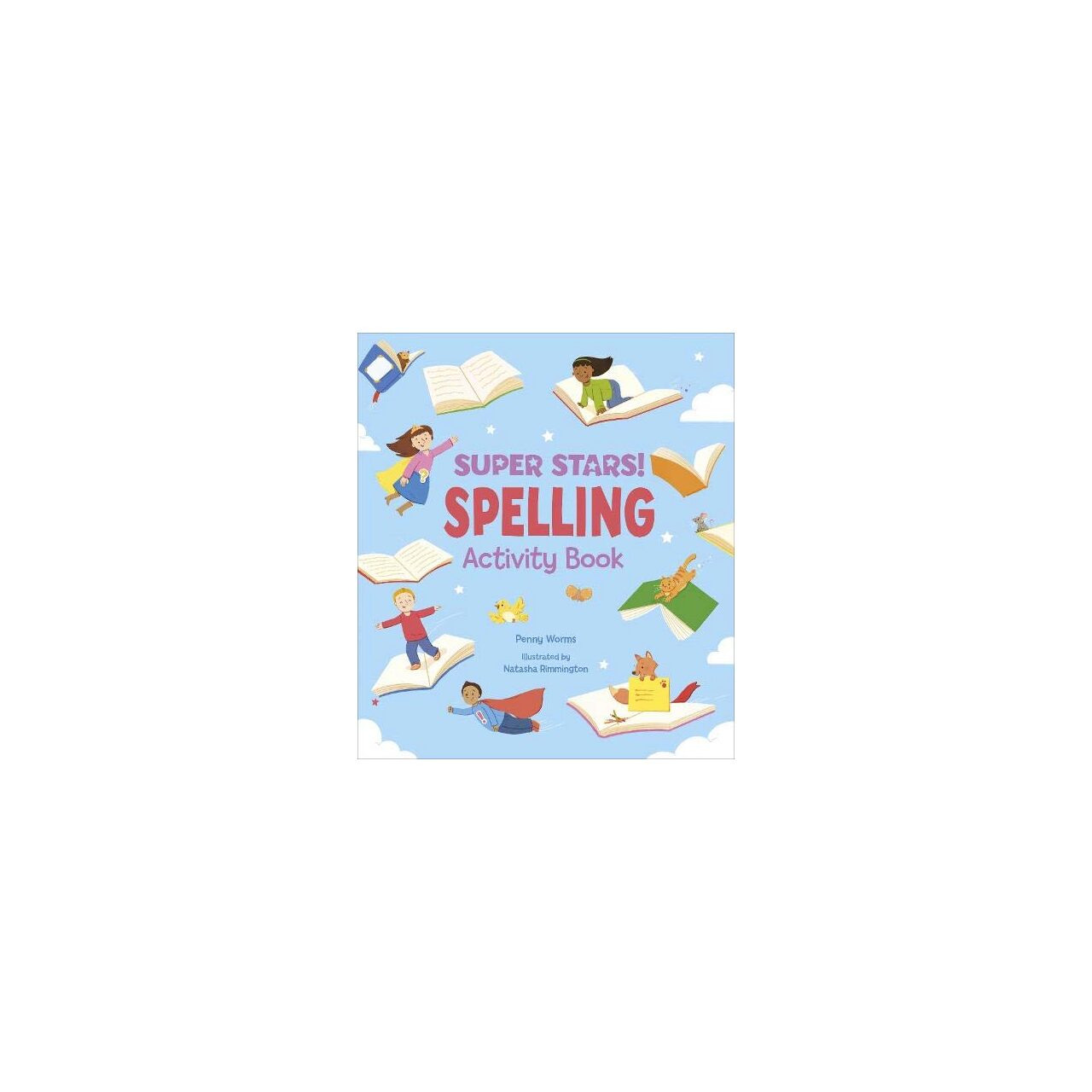 Super Stars! Spelling Activity Book, Penny Worms - Antic Exlibris