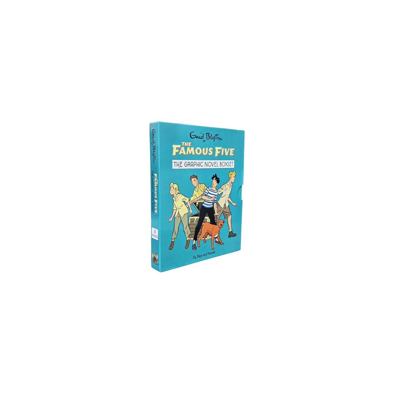 The Famous Five Graphic Novel 4 Books Collection Box Set, ENID BLYTON ...