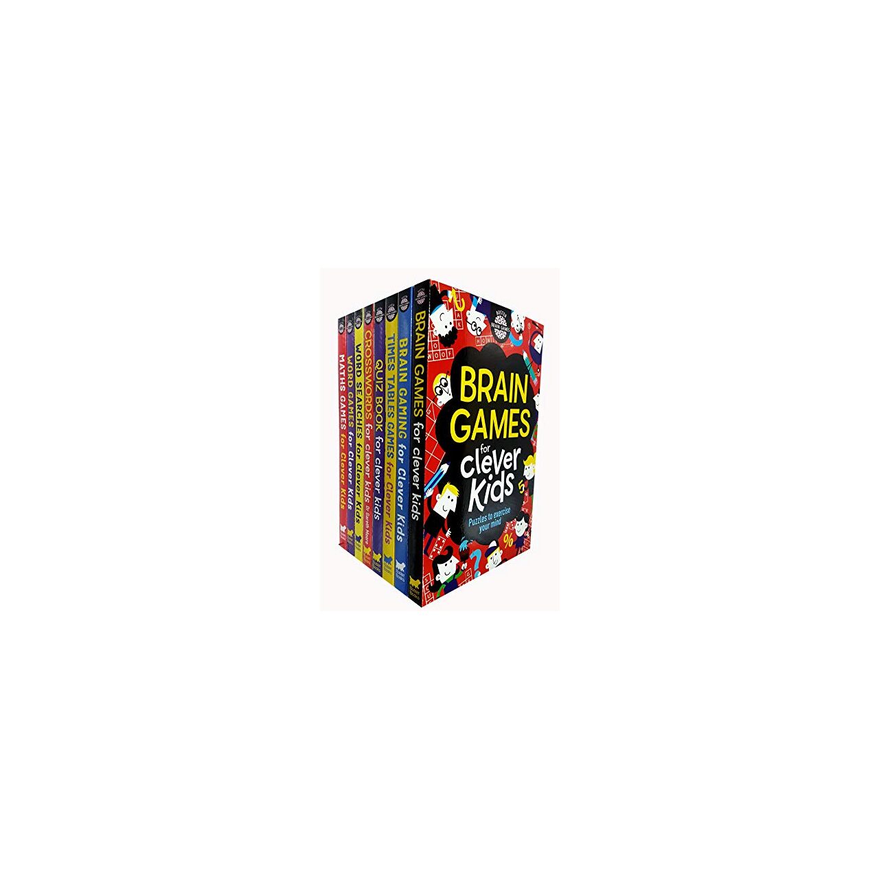 Clever Kids Brain Games 6 Books Collection Set, Gareth Moore & Chris ...