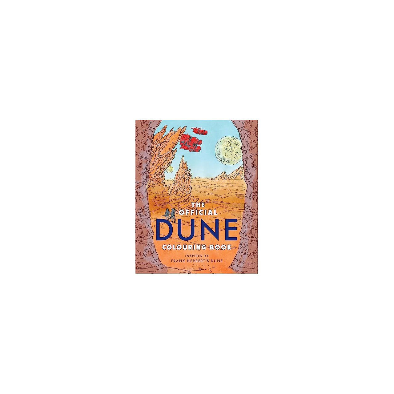 Official Dune Colouring Book, Frank Herbert - Antic Exlibris