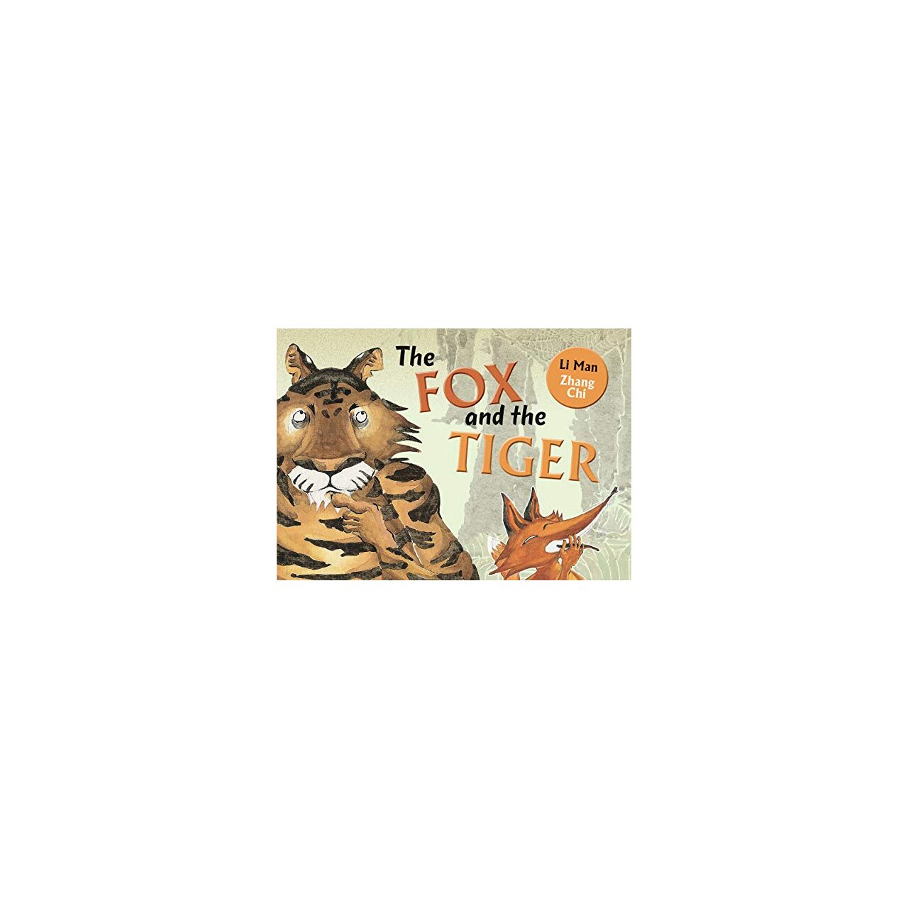 The Fox and the Tiger, Li Man - Antic Exlibris