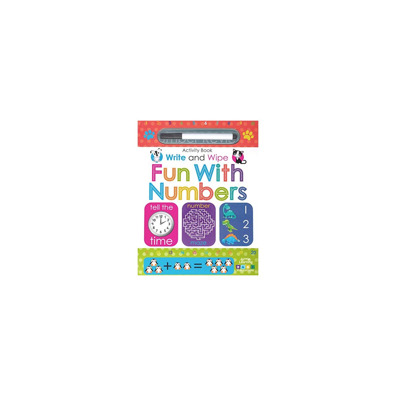 Write and Wipe Fun with Numbers, Page Publications - Antic Exlibris